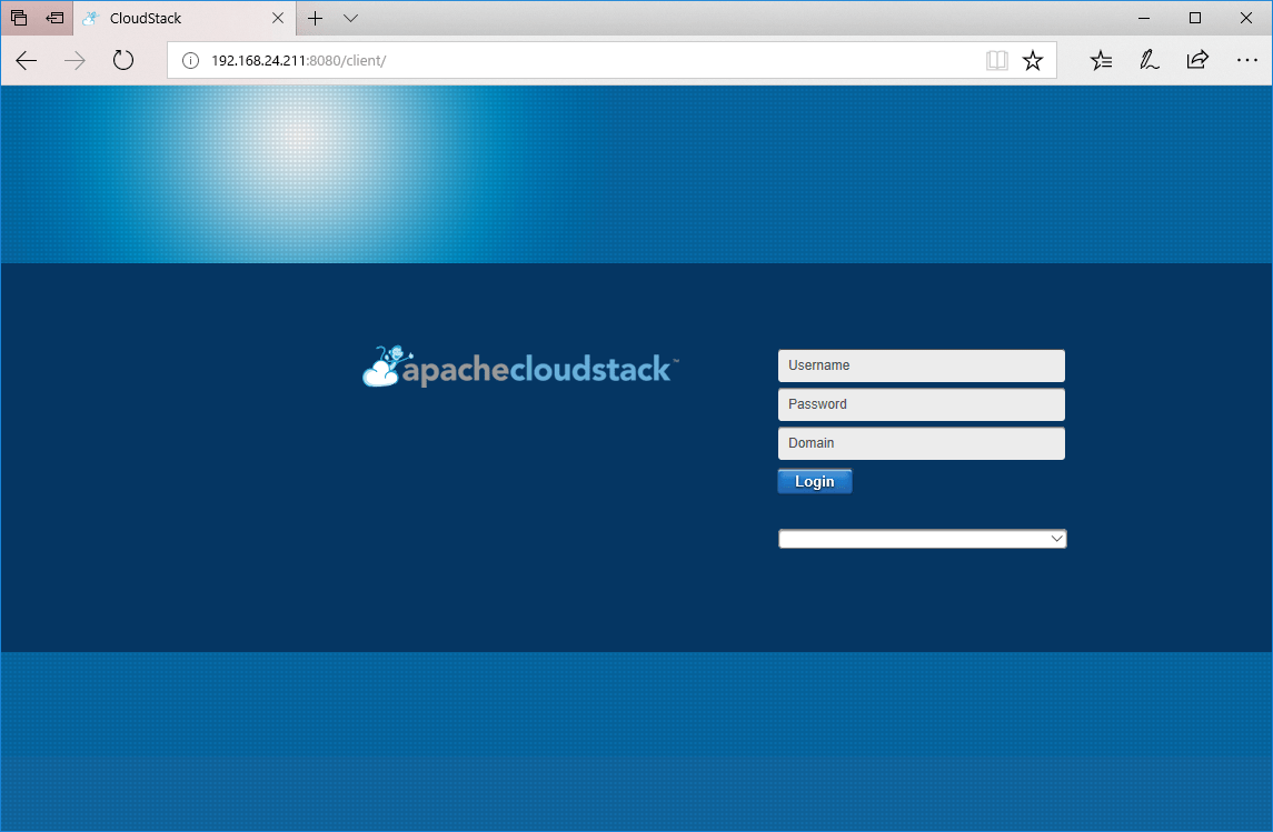 Windows 10 の Hyper-V で Apache CloudStack 検証環境を構築する:第2回 #HyperV #Apache #CloudStack - クリエーションライン株式会社