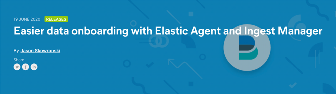 新エージェントツール「Elastic Agent」って一体何者？ #Elastic #Elasticsearch - クリエーションライン株式会社