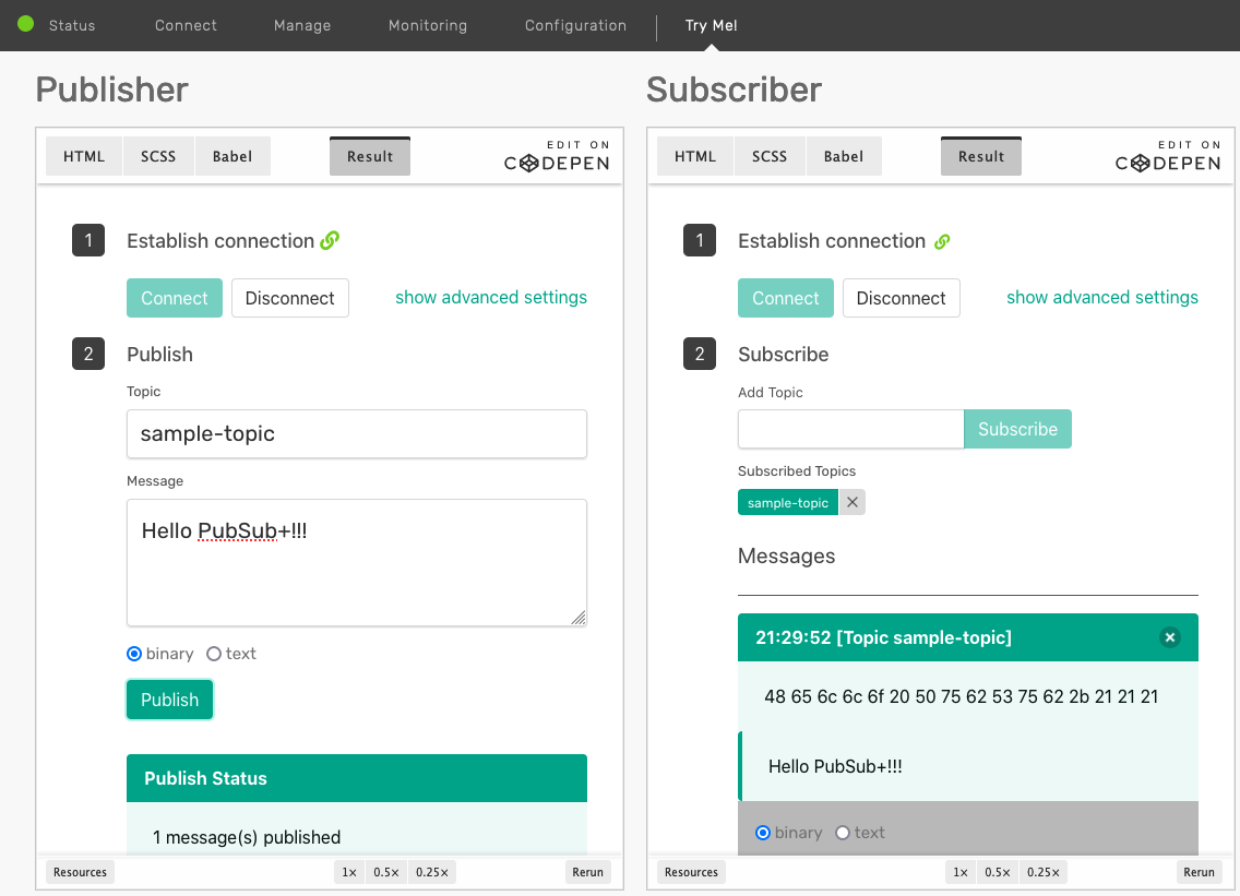 Solace PubSub+ Platform を試してみた - クリエーションライン株式会社