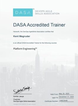 DASA Platform Engineering Certification Program を受講して、試験に合格した話 #PlatformEngineering #PFE #DASA ...
